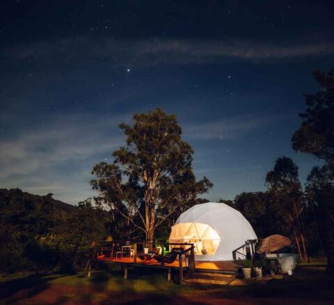 Nature Domes | Stunning Glamping Domes at Toms Creek NSW